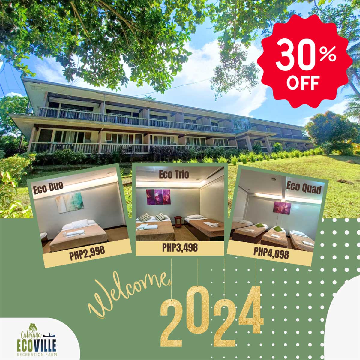 Latest Ecoville Promo – Caliraya Ecoville Recreation and Farm Resort