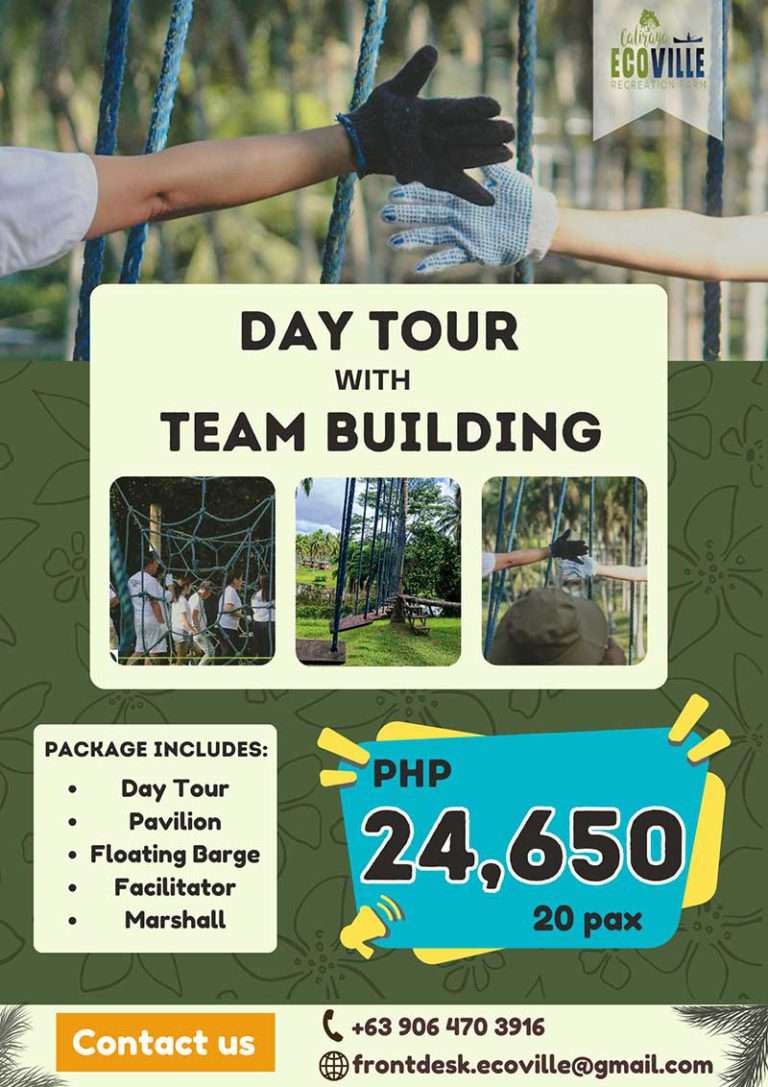 Team Building Package – Caliraya Ecoville Recreation and Farm Resort
