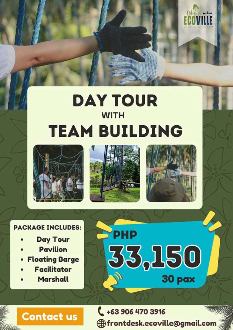 Team Building Package – Caliraya Ecoville Recreation and Farm Resort